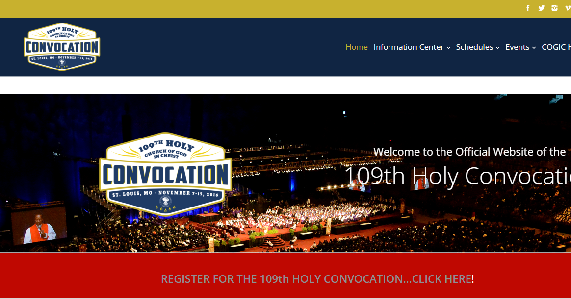 The Dunamis Word: 109th Holy Convocation, COGIC IMPACTS & A Safe Church ...
