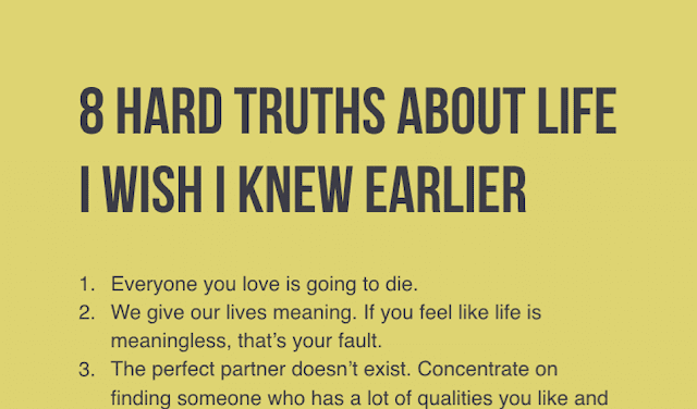 Once You Learn These 8 Hard Truths About Life You ll Become Much Stronger RARE TIPS once-you-learn-these-8-hard-truths-about-life-you-ll-become-much-stronger-rare-tips