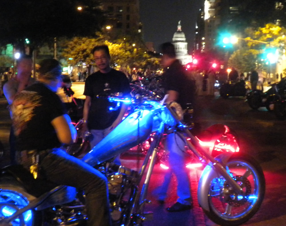 Austin, Texas Daily Photo: Republic of Texas Biker Rally