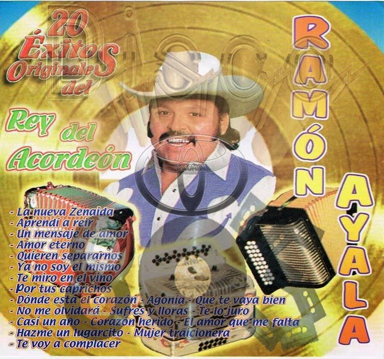sɐɹǝdnɹƃ sǝuoıɔɔǝΙoɔ: Ramon Ayala-20 Exitos Originales