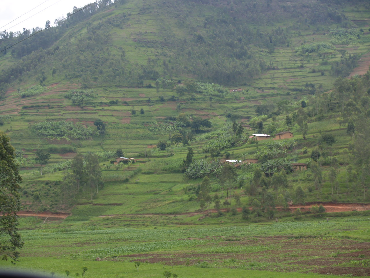 Susie and Chris in Rwanda: Views of Kigali and Butaro countryside