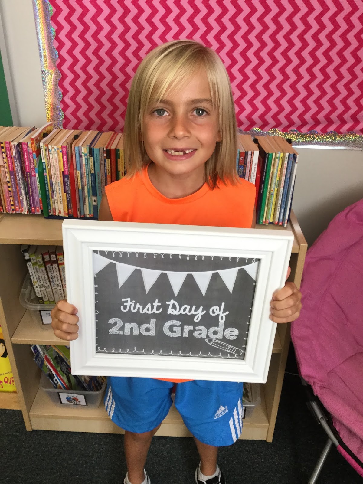Ms. Beaudry's Class: {First Day of 2nd Grade Photos 2018-2019}