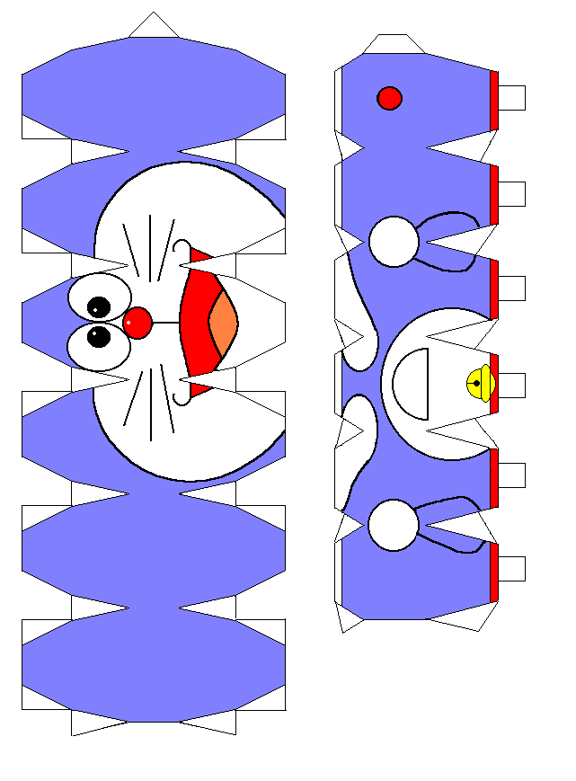 Papercraft : Doraemon | Trạch Nữ Chi Gian
