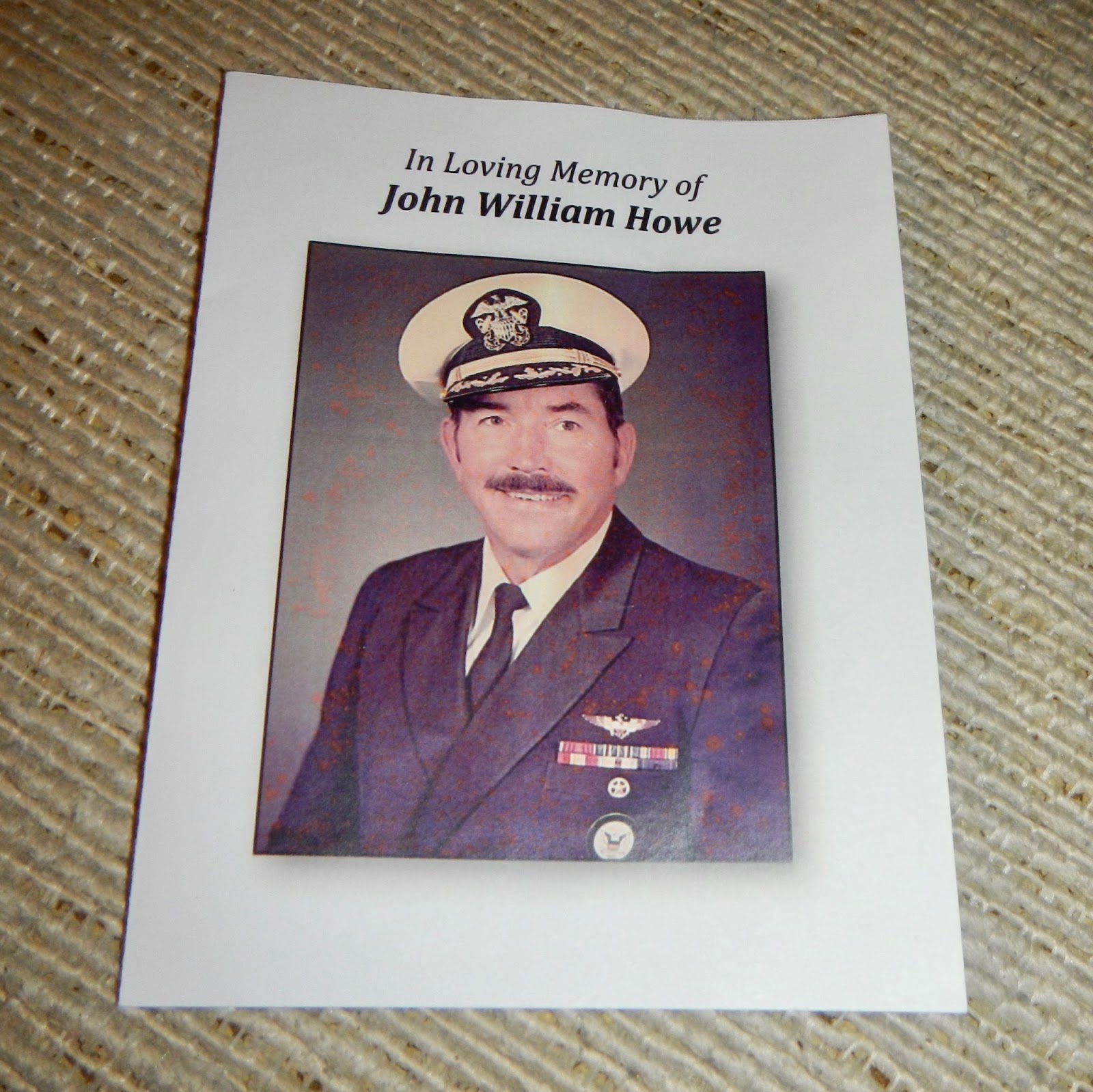 County Recurrent: Captain John W. Howe: Rest In Peace...