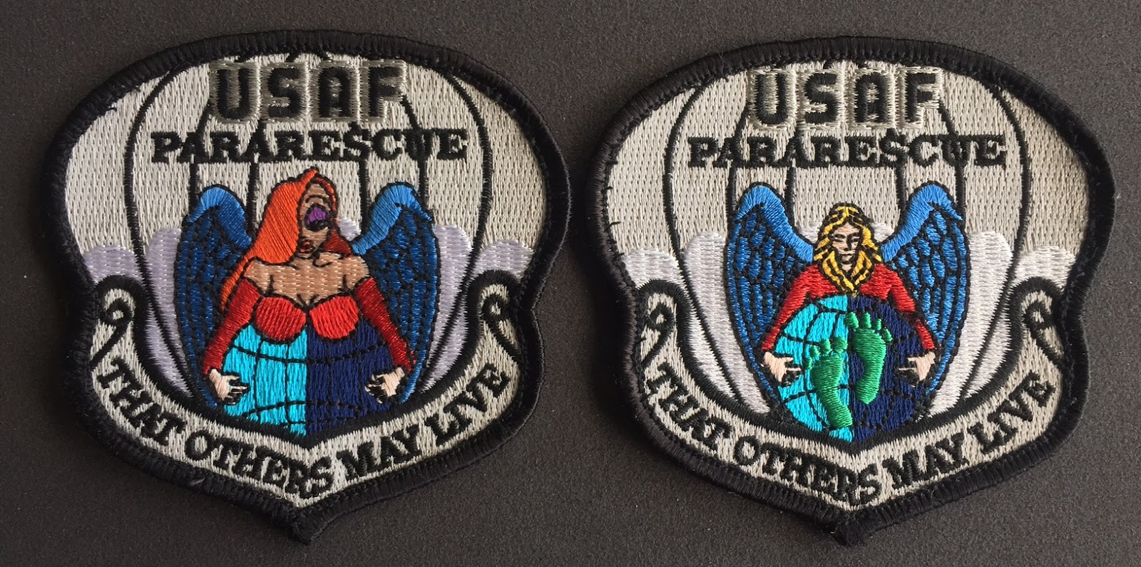 THE USAF RESCUE COLLECTION: USAF Pararescue Guardian Angel / Full Color ...