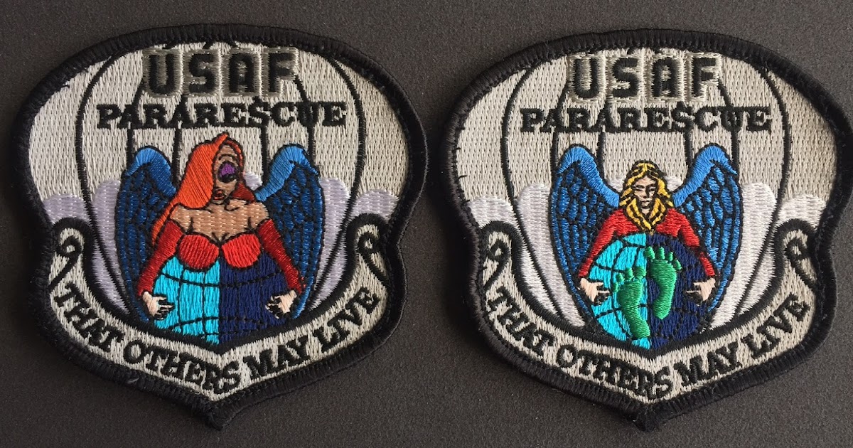THE USAF RESCUE COLLECTION: USAF Pararescue Guardian Angel / Full Color ...