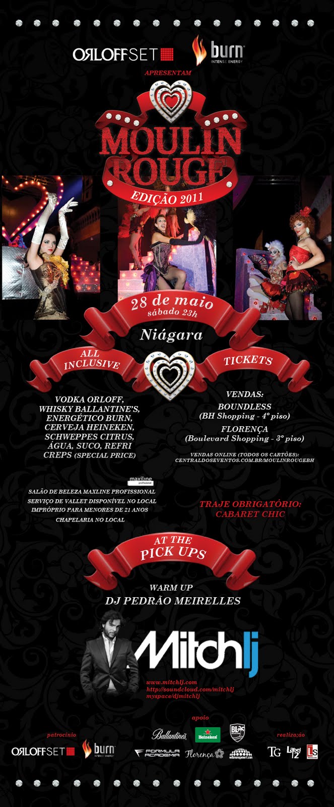 PORTFOLIO FELIPE FREIRE: Moulin Rouge 2011 - e-flyer
