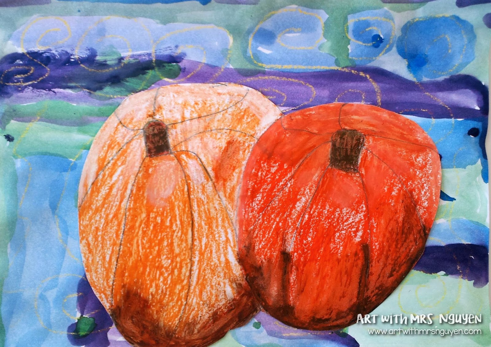 Value Pumpkins (2nd) | Art with Mrs. Nguyen
