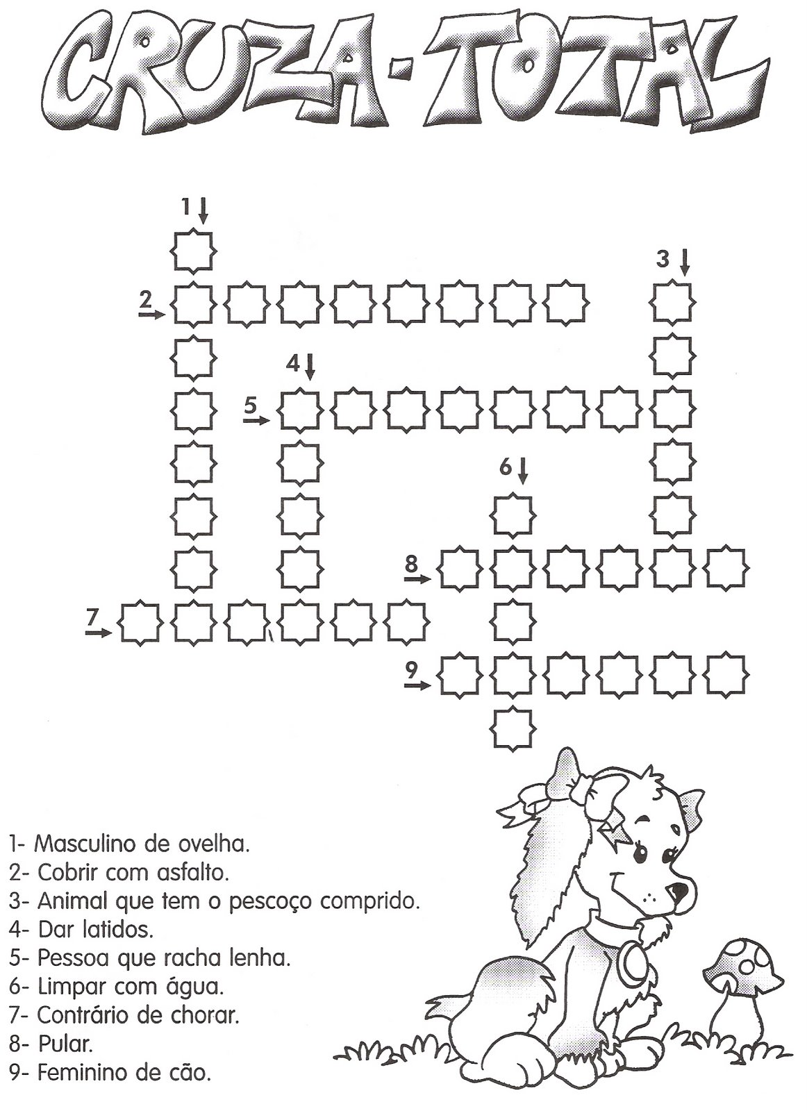 Cruzadinha 2 Ano Fundamental Para Imprimir - EDUCA