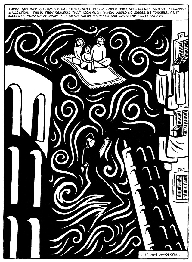 Read Persepolis 1, Section 10: The Trip, Page 75