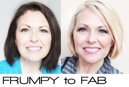 kandeej.com: BEFORE AND BLONDER: frumpy to fab