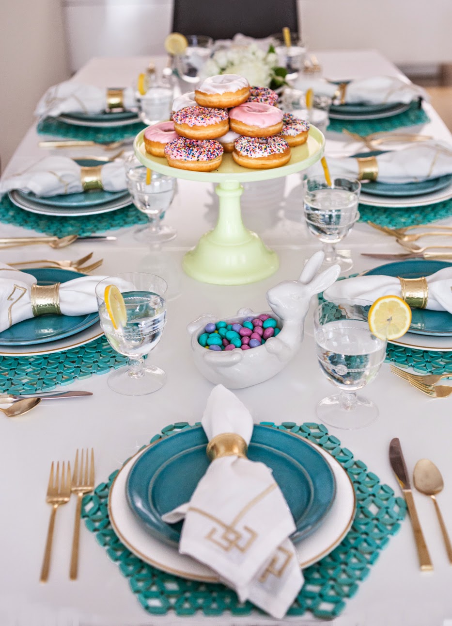 Easter Lunch Table