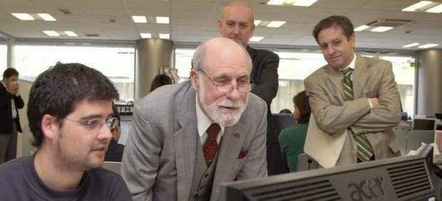 Los padres de internet son premiados