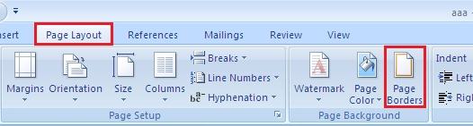 Cara Menambahkan Bingkai atau Border di Ms Word - Panduan Belajar Ms Office