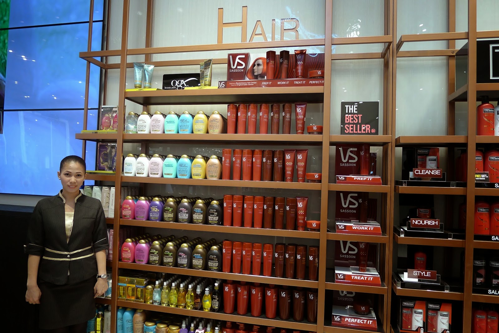 The New SM Store Beauty section in SM Makati | Tina Villa