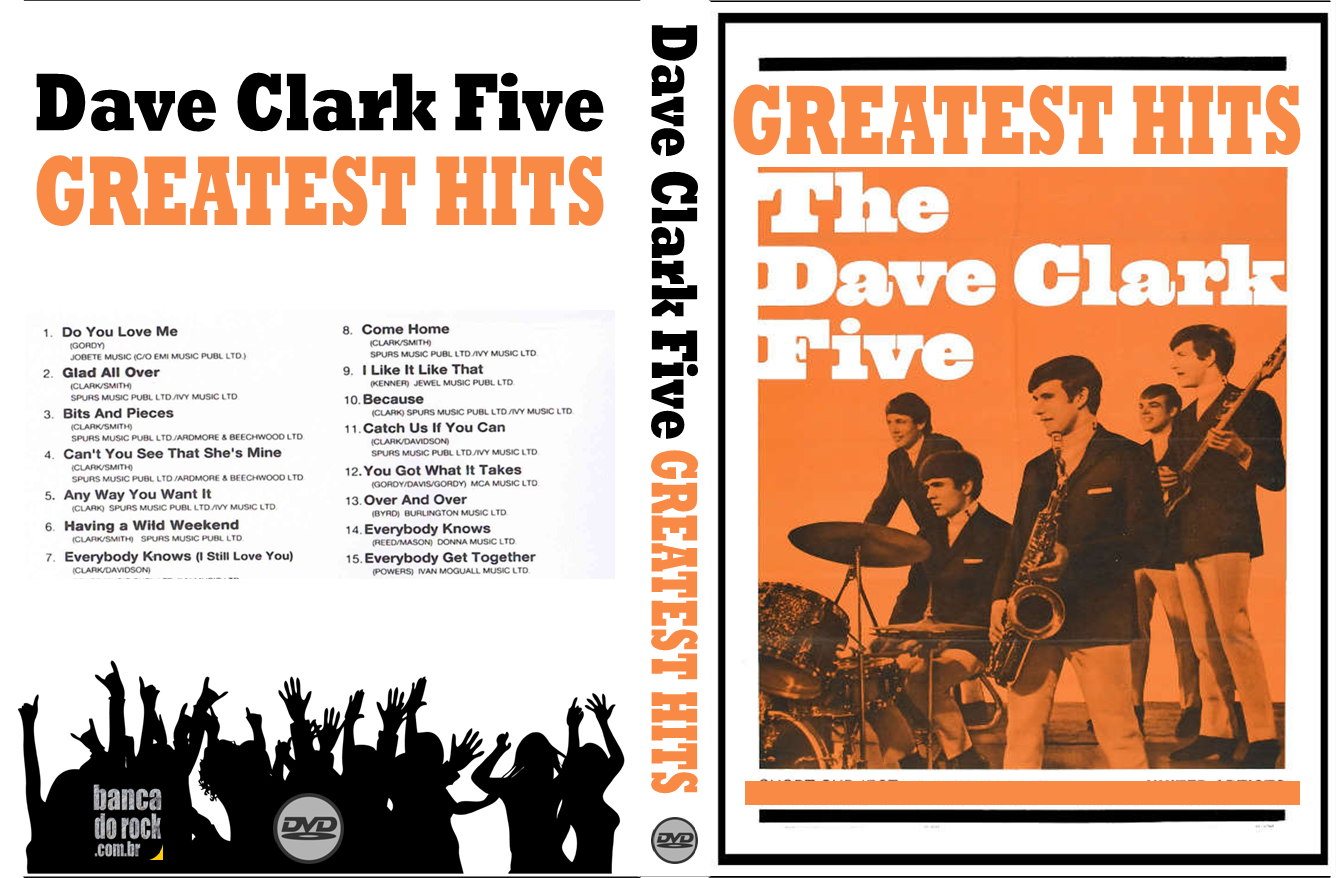 BANCA DO ROCK Rock Concert DVD: 2801 - DVD - THE DAVE CLARK FIVE - BOOTLEG