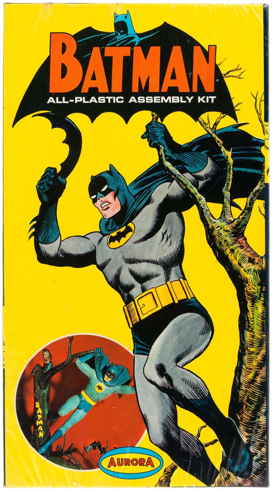 Pop Culture Safari!: Gallery: Batman Aurora model box art