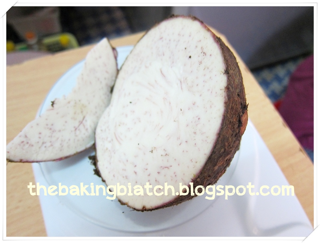 The Baking Biatch || by Cynthia Lim: Yam Layer Cake