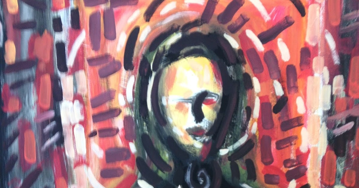 terry cherry: "Earth Mother" Acrylic on canvas 4'x3' for upcoming ...