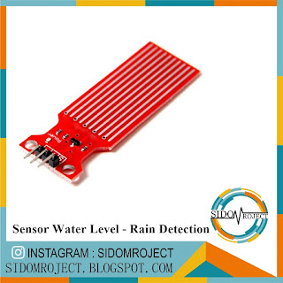 Sensor Water Level Ketinggian Permukaan Air Curah Hujan Rain Volume ...