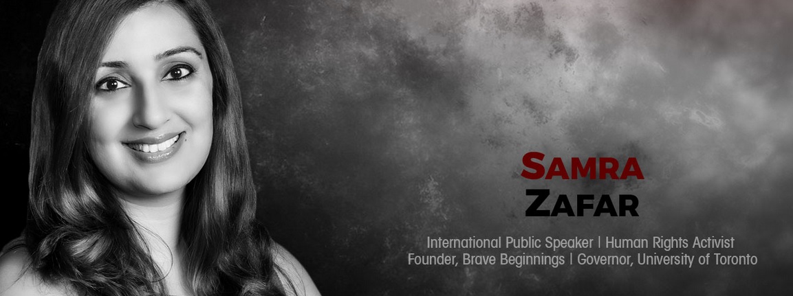 Samra Zafar, la mujer que se casó con 16 años, ahora activista