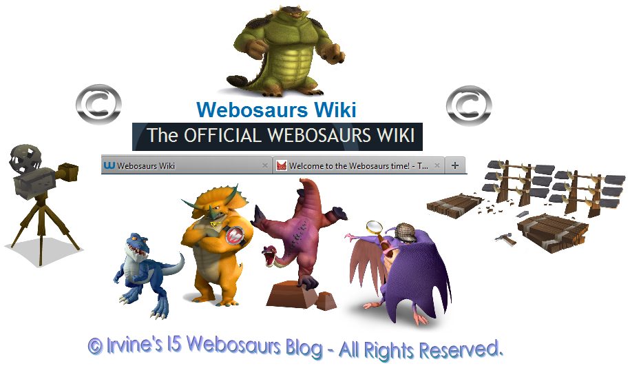 Irvine's i5 webosaurs blog: NEWS - Webosaurs Wikia (?)