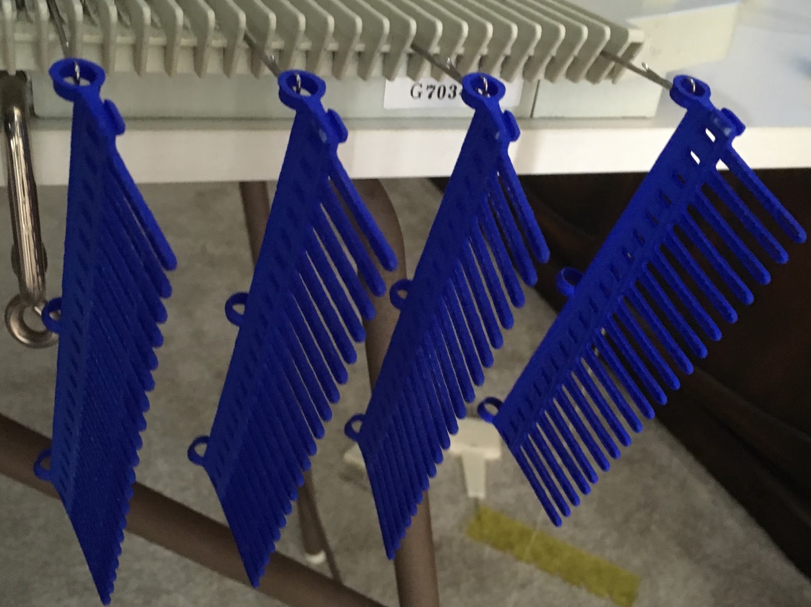 Ozlorna's Knitting Blog: 3D Garter Bar For My Brother 7mm KX350 Plastic ...