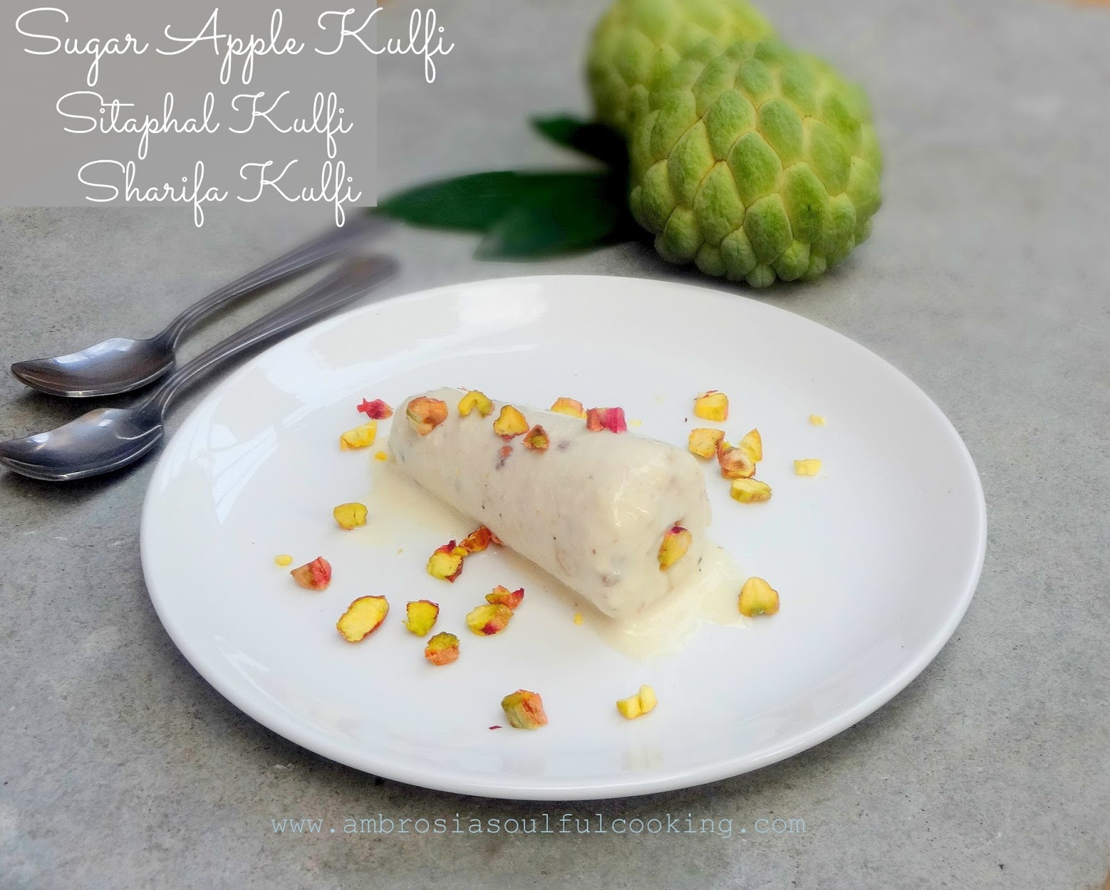 Sugar Apple Kulfi | Sitaphal Kulfi | Sharifa Kulfi | Ambrosia
