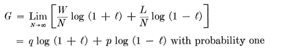 史塔克的筆記 : 凱利公式 Kelly's Formula - 告訴你這次該賭多少