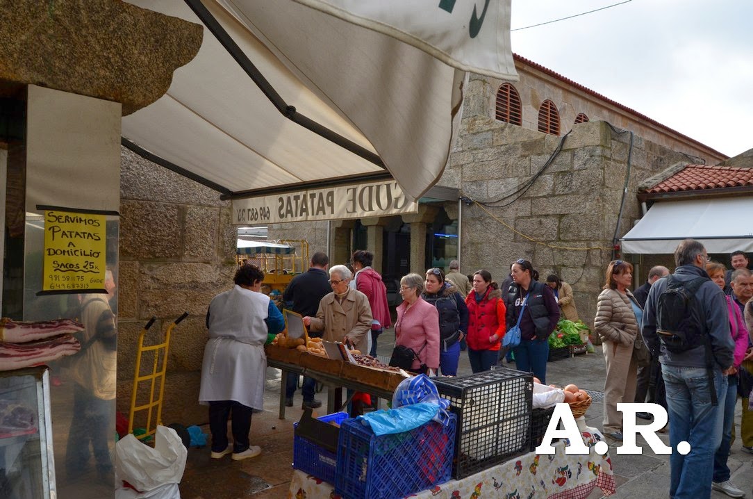 Fotografía Serie ciudades Mercado Santiago de Compostela Photo series ...