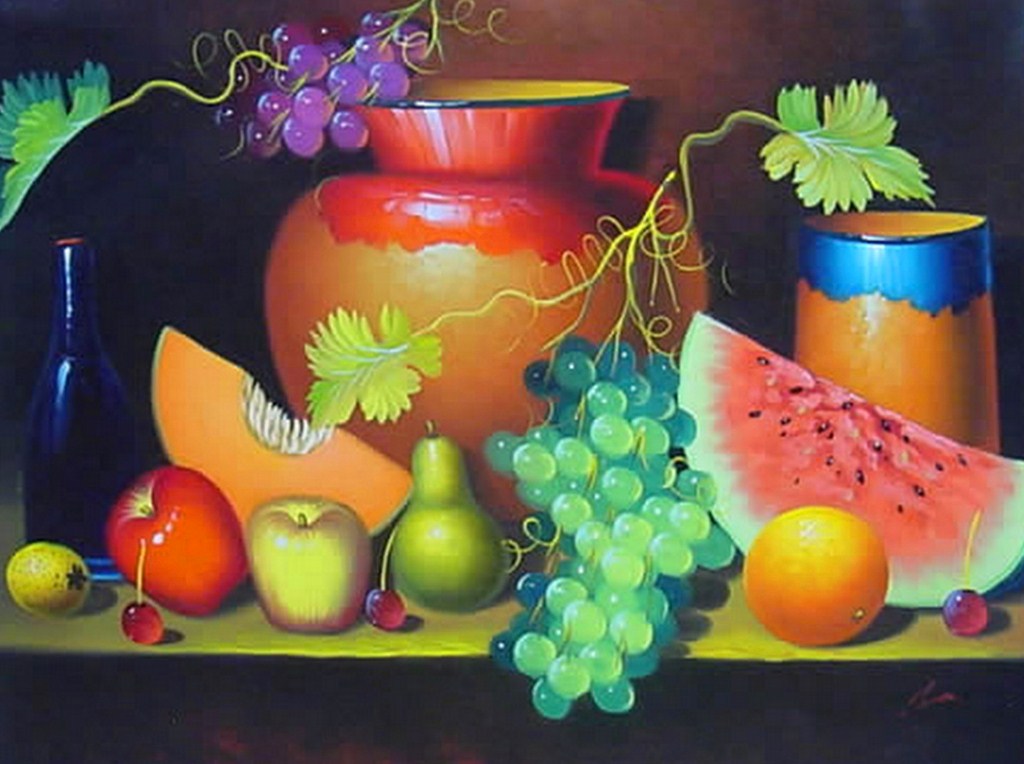 Historia y evolución de la pintura artística : BODEGONES MEXICANOS