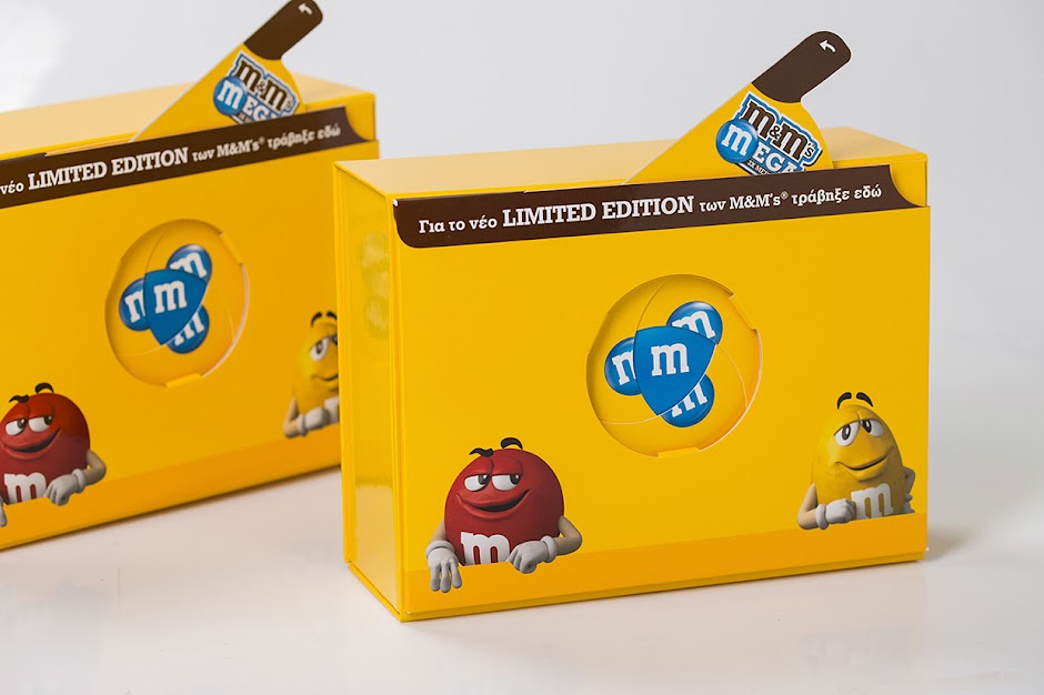 M&Ms MEGA Limited Edition Promo Kit on Packaging of the World ...