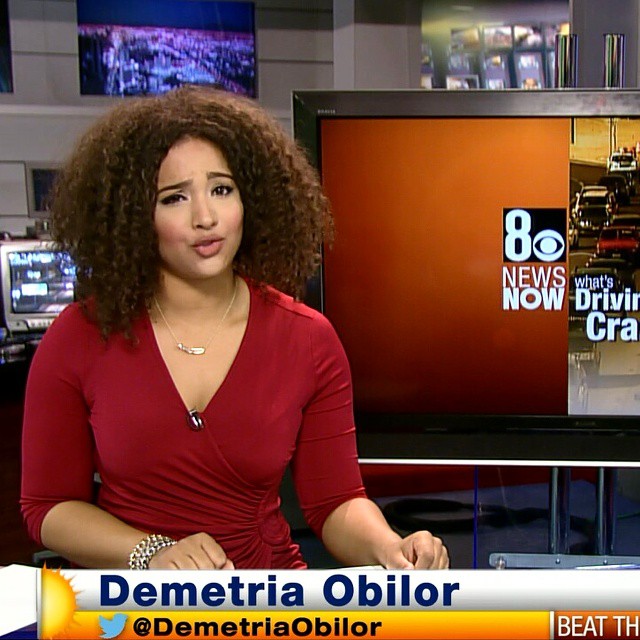 .: Meet Beautiful Demetria Obilor, A Nigerian-American Traffic Reporter ...