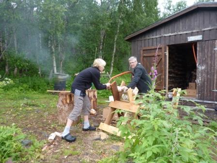 Team Vildmark: Etapp 4: Kaitumjaure - Teusajaure