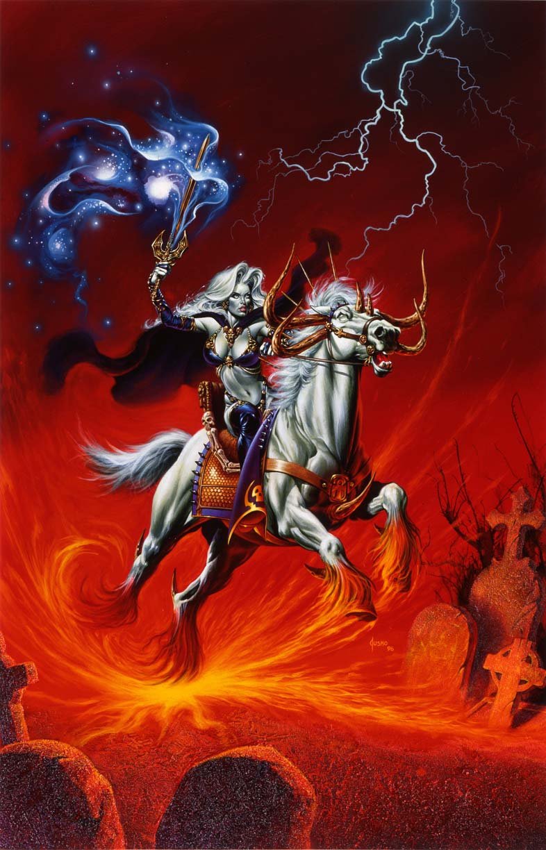 FEAR OF THE DARK: El Arte de : Joe Jusko