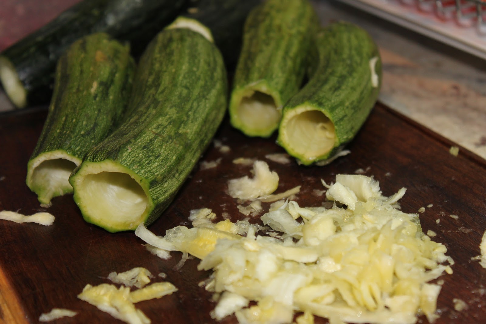 Limi Cordon: Zapallitos largos o zucchinis rellenos