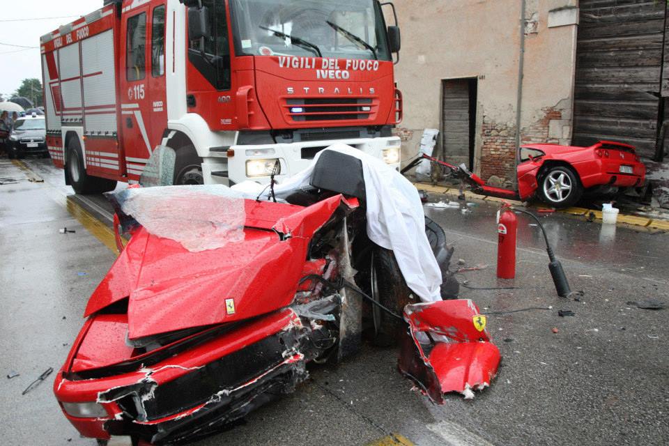 Marchettino - The ONLY official website: Shocking Ferrari crash causes ...
