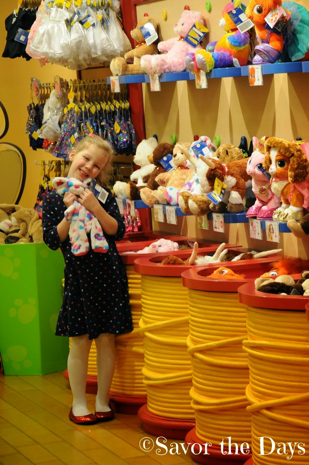 Savor The Days: Birthday Fun at Build-A-Bear