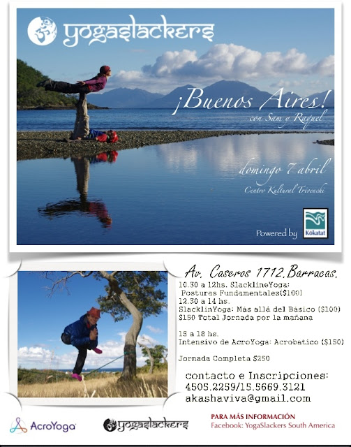 Armonia: Yogaslakers en Buenos Aires. Taller Intensivo de SlackingYoga ...