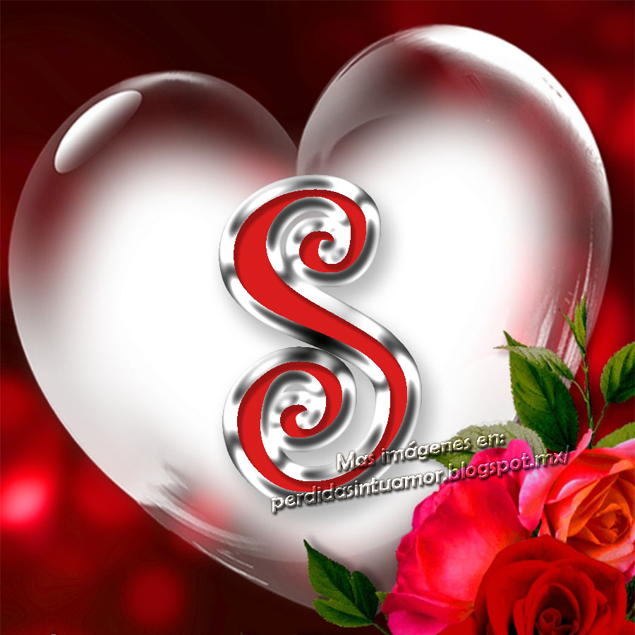 INICIALES Y NOMBRES PARA TI: TU INICIAL EN UN HERMOSO CORAZON