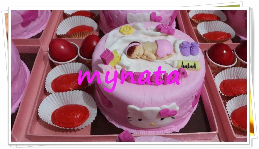 Mynata Cakes: Baby One Month Cakes / Manye Cakes for Keisha