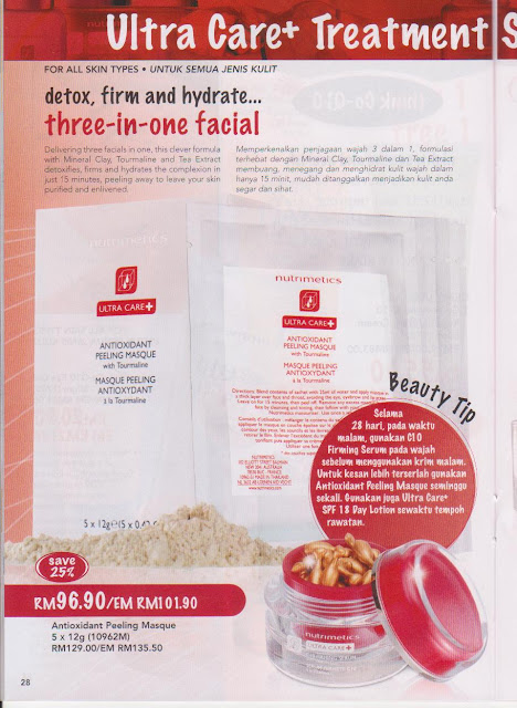 CoLouRs oF bEaUty: Nutrimetics Ultra Care Antioxidant Peeling Masque