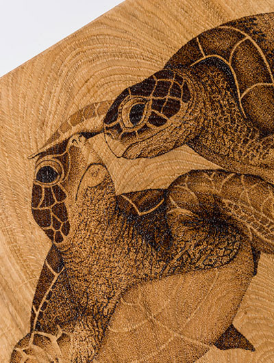 The Curious Treehouse: Feature Friday: Jes Hooper Pyrography and ...