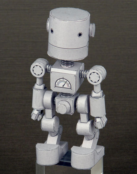 Cara membuat robot dari kertas mudah dan cepat ~ Belajar Robot
