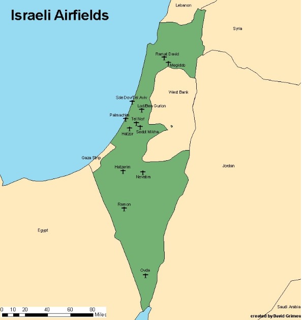 Avions d'Israel / Aircraft from Israel: Aéroports Militaires Israelien ...