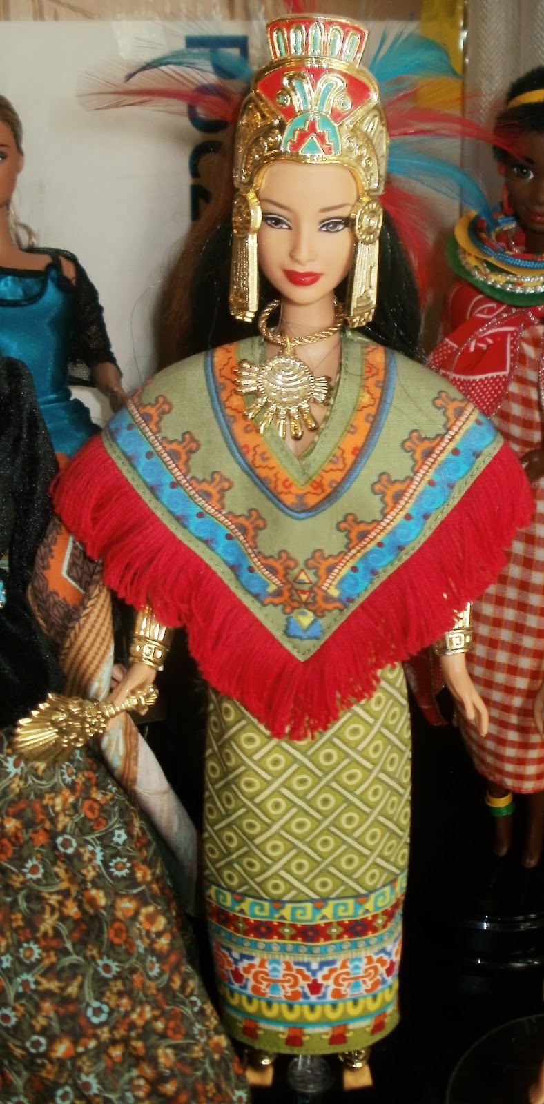 little baby nothing ~dolls collection: Native American Barbie dolls