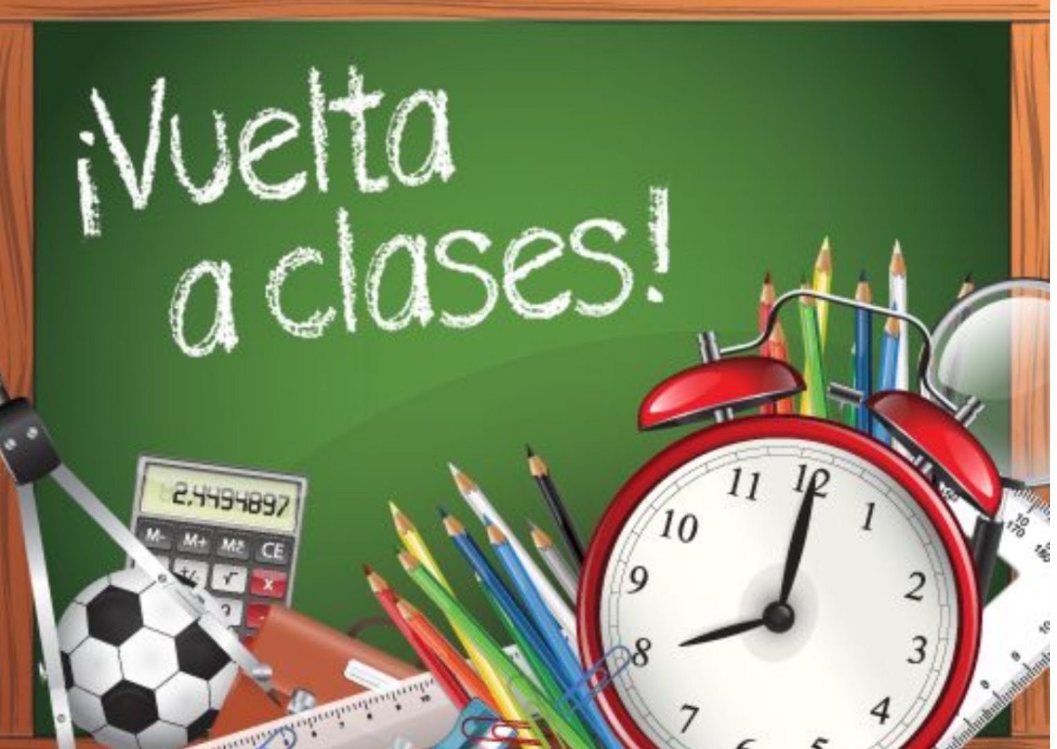¡ VUELTA A LAS CLASES