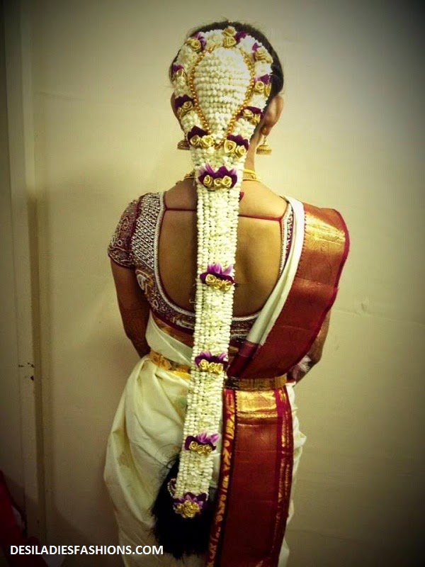 Ladies Fashions: Awesome Poola Jadalu for weddings