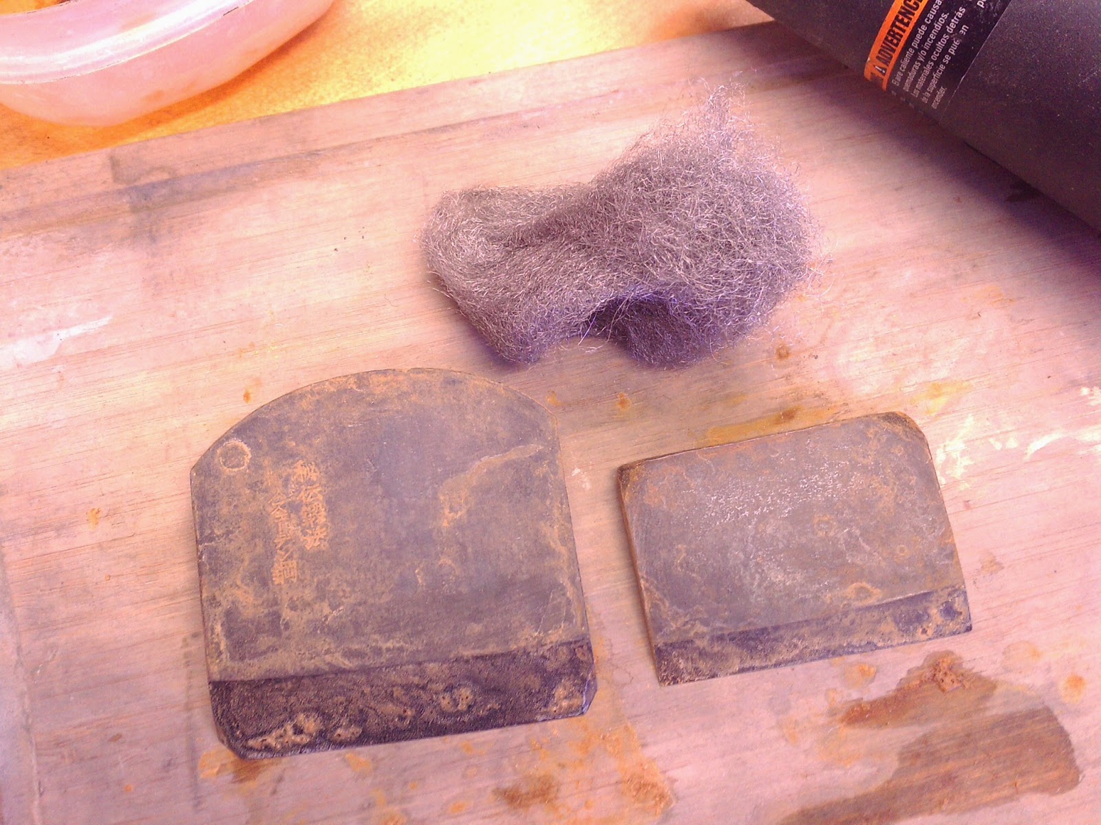 My peculiar nature: Quick rust bluing--- Back in black!