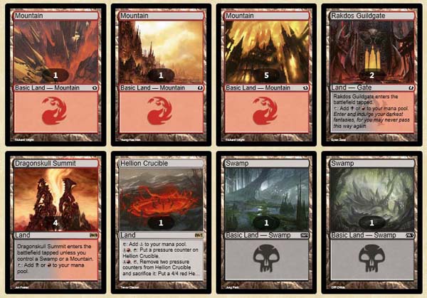 Magic the Gathering Adventures: ISD+RTR Rakdos Deck Online